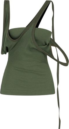 The Attico Top - Grün