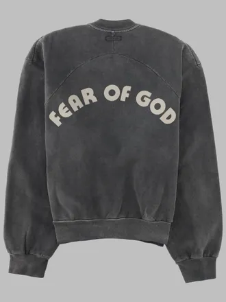 Fear of God Baseball Cotton Sweatshirt - Gray