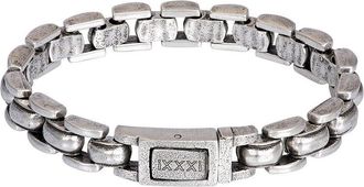 iXXXi Men Edelstahlarmband Bergen mattes Silber | 19cm