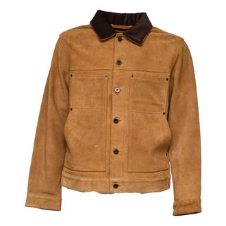 Filson Homme, Vestes, Brun, Taille: L Colletto foderato in velluto di cotone a coste