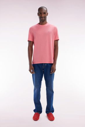 Eden Park Jean 5 Poches En Denim Stretch Bleu Brut Coupe Droite