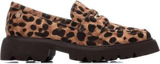 Carmela Mocassins Femme L&eacute;opard - Chaussures Confortables et polyvalentes - Mode d&eacute;contract&eacute;e - Mod&egrave;le 16254505 (Taille41)