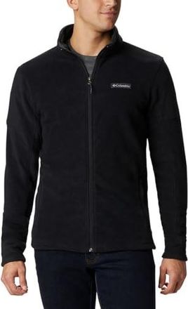 Columbia Basin Trail III Full Zip Fleece 1907753010, Mens Fleece Sweater, Black, M EU