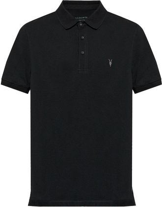 AllSaints Reform Poloshirt - Schwarz