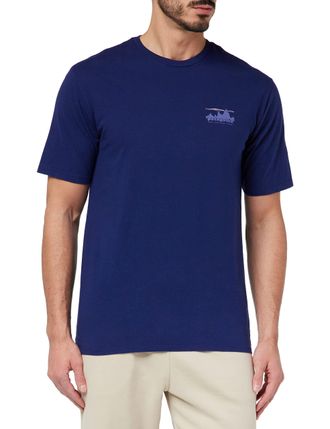 Patagonia Herren Ms 73 Skyline Organic T-Shirt, Sound Blue, S