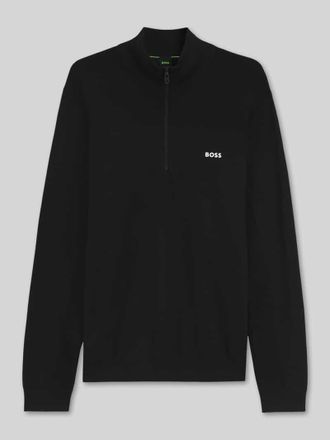 HUGO BOSS Regular Fit Pullover mit Schurwoll-Anteil Modell KN_Momentum-X QZ