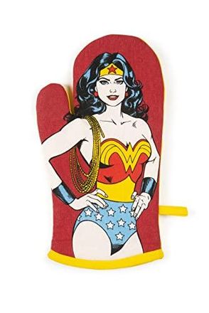 Excelsa Wonder Woman Gant de Four, Taille Unique, Doublure 100% Coton, Rembourrage en Polyester