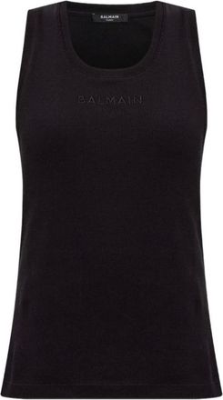 Balmain Femme, Tops, Noir, Taille: 36 FR D&eacute;bardeur