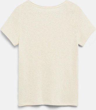 s.Oliver Kurzarmshirt T-Shirt T-Shirt in Strickoptik