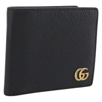 Gucci Portefeuille bifold vintage doccasion - Femme - Pre-owned - Noir - Taille: ONE Size