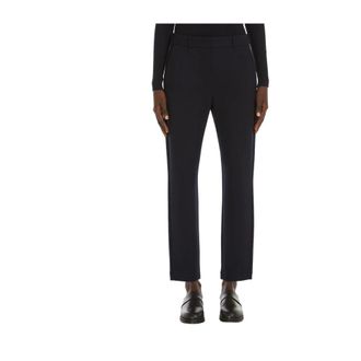 Max Mara Chino Hose mit geradem Bein - - Trousers - Damen - Blau - XS