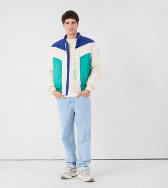 Jott Veste esprit puffer Cobalt/vert persan Joan - Taille XXL