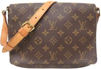 Louis Vuitton Sac bandouli&egrave;re Pre-owned - Femme - Pre-owned - Brun - Taille: ONE Size