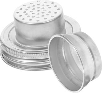 Cabilock Glasdeckel 70 Mm Breite Öffnung Deckel Aus Silikondichtung Für Salz Pfeffer Mischglas Gewürzdeckel