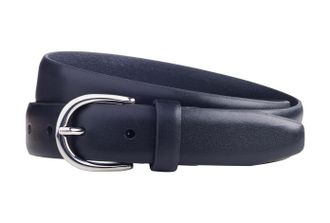 Bexley Sandgate silver - Ceinture homme noir