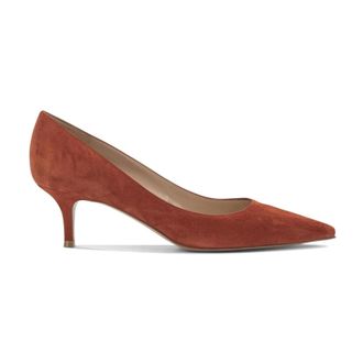 Gianvito Rossi Femme, Chaussures, Orange, Taille: 40 EU Escarpins Kitten Heel 55