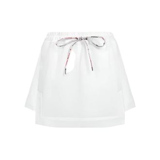 Vivienne Westwood Femme, Jupes, Blanc, Taille: 36 FR Jupe de cheerleader pliss&eacute;e A-line