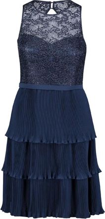 Vera Mont Damen, Kleider, Blau, 2XLGröße