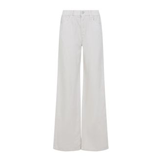 Brunello Cucinelli Zeitgem&auml;&szlig;e Hosen - - Trousers - Damen - Wei&szlig; - L