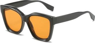 Generic Lunettes De Soleil Vacances &Agrave; Grande Monture For Hommes, For Les D&eacute;placements En Plein Air, For Femmes Et F&ecirc;tes(Orange)