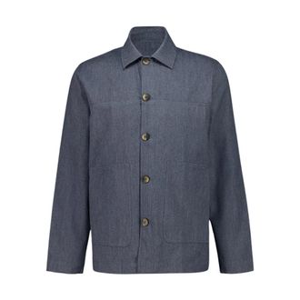Frescobol Carioca Light Jackets - - Jackets - Herren - Blau - M