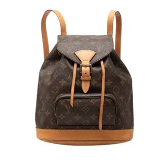 Louis Vuitton Pre-owned Montsouris MM - - Pre-owned - Damen - Braun - ONE SIZE