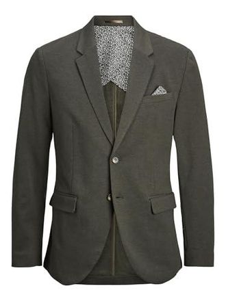 Jack & Jones Jprpreston Blazer Slim Sn Veste de Costume, Peat/Fit : Coupe ajust&eacute;e, 48 Homme
