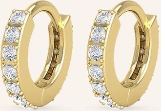 VEYNOU Veynou Creolen Mini Huggies Aus 14 Karat Gelbgold Und 0,33ct. Lab-Grown Diamanten gold