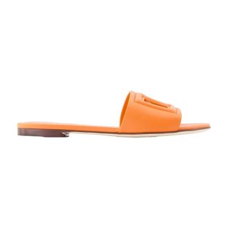 Dolce & Gabbana Bianca Sandalen - - Shoes - Damen - Orange - 36 EU