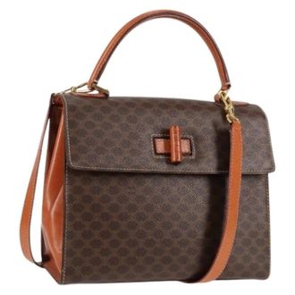 Celine Pre-owned Cuir sacs-main - Femme - Pre-owned - Brun - Taille: ONE Size