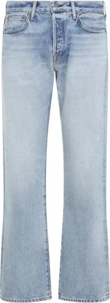 Tom Ford Homme, Jeans, Bleu, Taille: W34 Jeans Droits en Denim