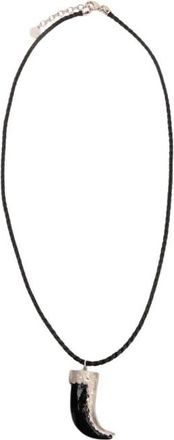 Roberto Cavalli Horn-Halskette - - Accessories - Damen - Schwarzk - ONE SIZE