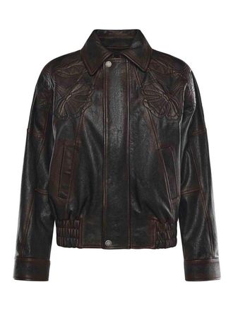 Golden Goose Bomber - Bordeaux