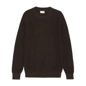 Les Deux Rippstrick-Rundhals - - Knitwear - Herren - Braun - M