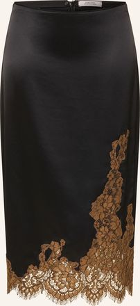 Dorothee Schumacher Dorothee Schumacher Satinrock Shiny Statement Mit Spitze schwarz