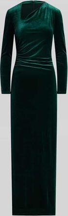 Lauren Ralph Lauren Slim Fit Abendkleid mit asymmetrischem Ausschnitt