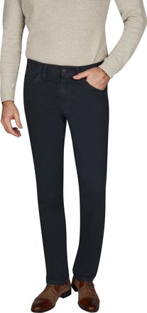 Club Of Comfort Herren Hose Henry 6516 - blau (gewaschen) Größe: 34/30