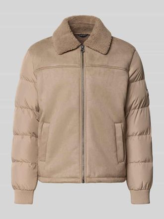 Antony Morato Steppjacke mit Kragen aus Teddyfell