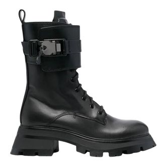DKNY Sava Combat Ankle Boots - - Shoes - Damen - Schwarzk - 36 EU