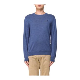 Polo Ralph Lauren Homme, Pulls, Bleu, Taille: S Pull Ras du Cou