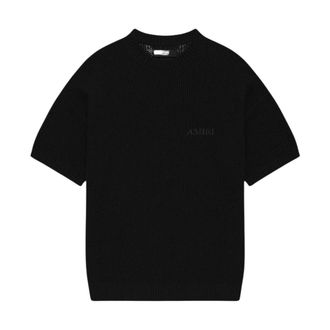 Amiri T-shirt en crochet ajour&eacute; - Homme - Pulls - Noir - Taille: M