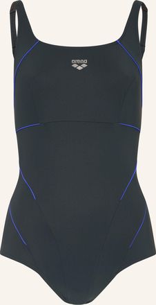 Arena Shape-Badeanzug Jewel Mit Uv-Schutz grau