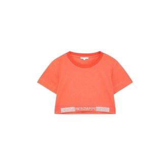 Patrizia Pepe Hybrid Rose Cotton Top - - Tops - Damen - Rosa - XS