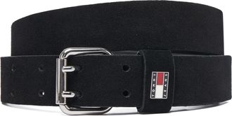 Tommy Jeans G&uuml;rtel Tommy Jeans Tjw Square 3.0 Suede AW0AW19300 Schwarz