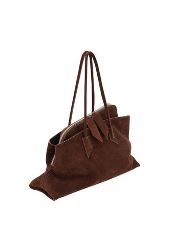 The Attico Womens La Passeggiata Shoulder Bag 850 Calf Leather Bos Taurus