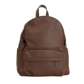 Eleventy Supersoft Lederrucksack - - Bags - Herren - Braun - ONE SIZE