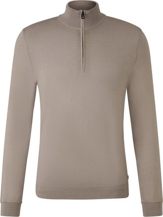 Bogner Feinstrick-Troyer Ouri für Herren - Greige - XXL