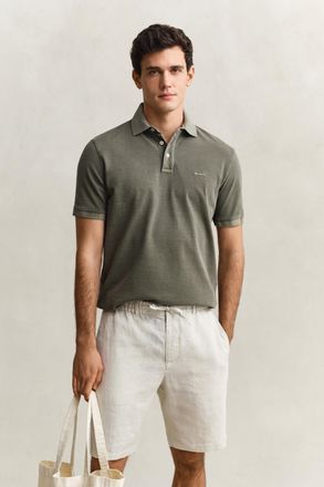 GANT Herren Sunfaded Poloshirt (XXXL) DRY HERB Gr&uuml;n