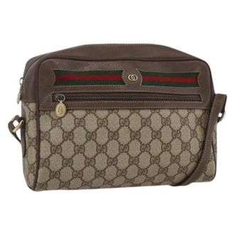 Gucci Sac Bandouli&egrave;re Vintage Pre-owned - Femme - Pre-owned - Beige - Taille: ONE Size