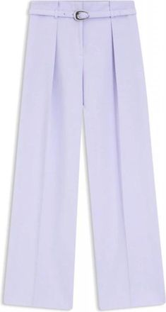 HUGO BOSS Femme, Pantalons, Violet, Taille: 40 FR Wide Pantalons